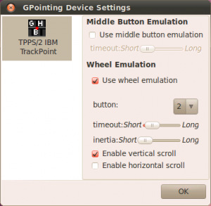 Linux su ThinkPad: scrolling della pagine con il TrackPoint – Umberto ...